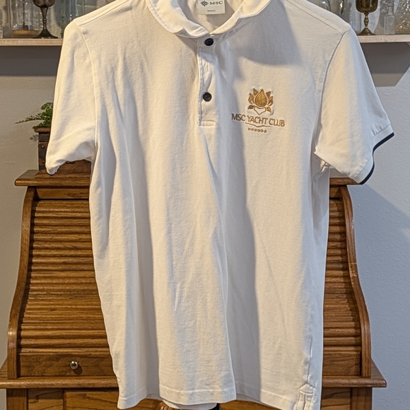 MSC | Shirts | Msc Yacht Club Crew Polo Shirt | Poshmark